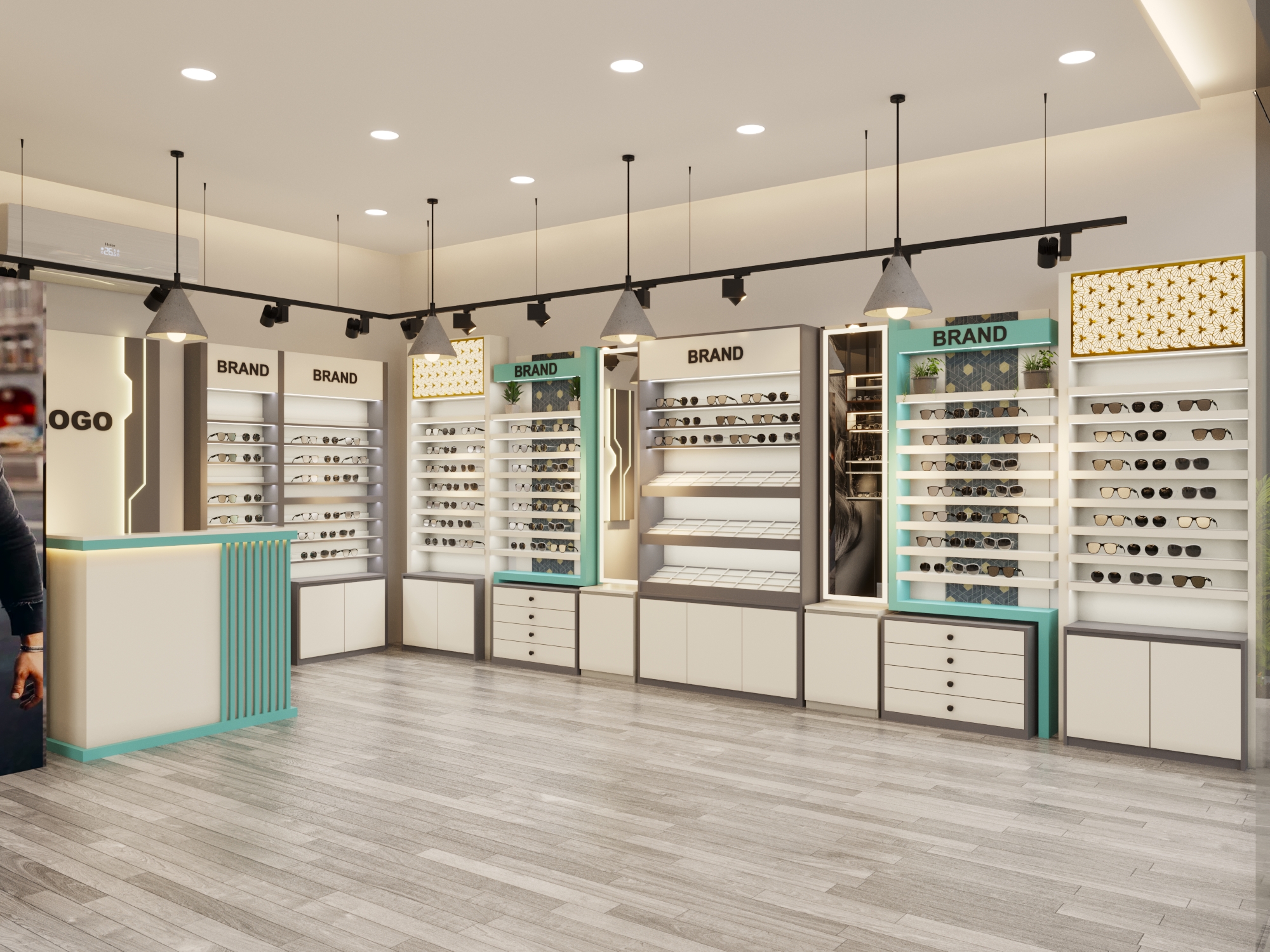 Pristine Optical Showroom Design - The Monarch Enterprises Pristine Optical Showroom Design - The Monarch Enterprises